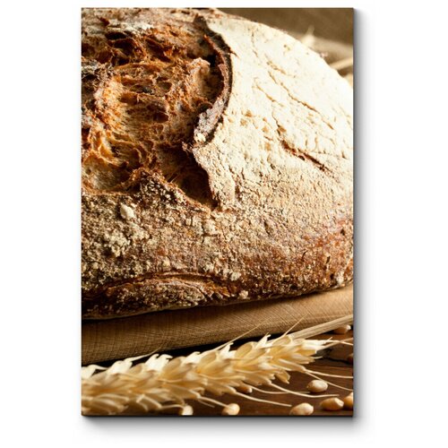 Модульная картина Горячий ароматный хлеб 20x30