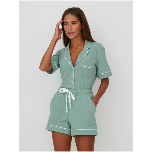 Пижама Ihomewear, размер S, зеленый