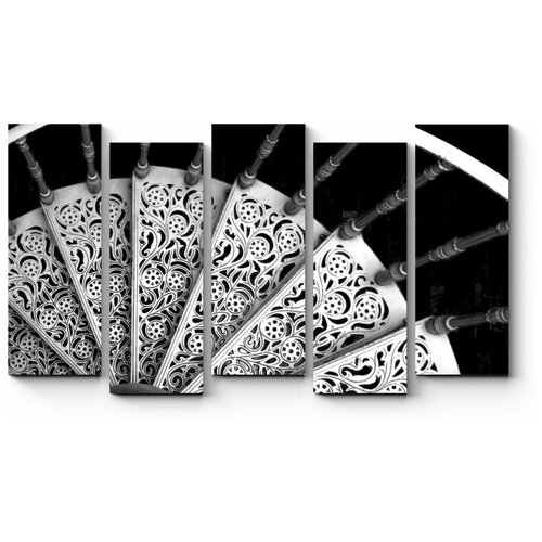 Модульная картина Винтажная лестница150x87