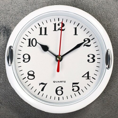 SUI Часы настенные "Джесика", d-15 см, циферблат 13 см, дискретный ход