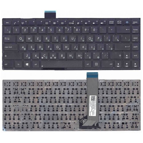 Клавиатура для ноутбука Asus X402CA F402 S400 P/n: MP-12F33US-9201, AEXJ7U00010, 0KNB0-4107US00, 0KNB0-4124RU