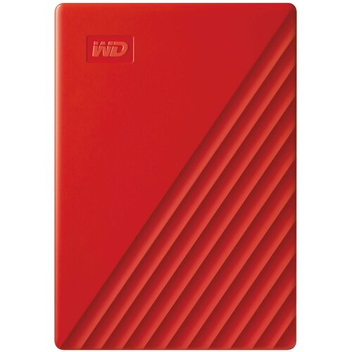Внешний HDD Western Digital My Passport 2TB (WDBYVG0020BRD-WESN) (красный)