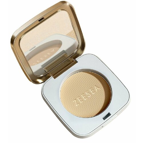 ZEESEA Пудра компактная Soft Velvet Pressed Powder тон 02 Natural натуральный, 7 г