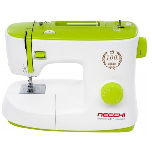 Швейная машина Necchi 2417, белый/зеленый