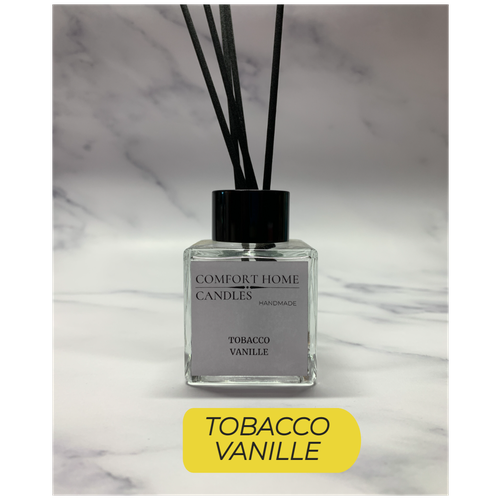 Ароматизатор для дома с палочками "Tobacco Vanille" 50мл (аромадиффузор)