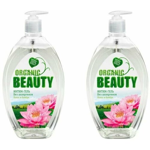 Organic Beauty Гель-интим Лотос и Бамбук, 500 мл, 2 шт