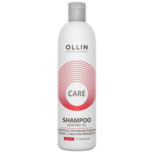 OLLIN CARE Шампунь против выпадения волос с маслом миндаля 250мл. Almond Oil Shampoo