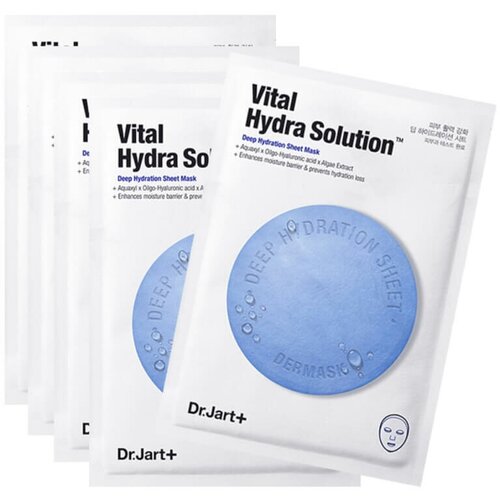 Тканевая маска для интенсивного увлажнения Dr. Jart+ Vital Hydra Solution 5шт.