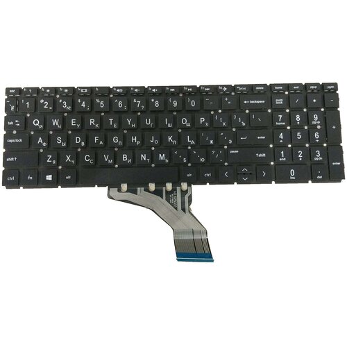 Клавиатура для ноутбука HP Pavilion 15t-db000, 15-db0000au,15-da, 15-da000, 15t-da000, 15-dw, черная