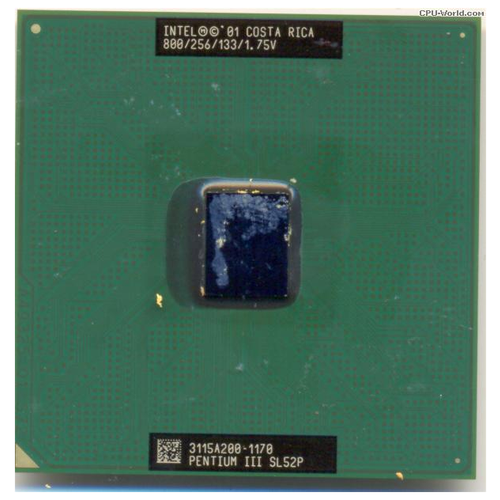 Процессор Intel Pentium III SL52P S370,  1 x 800 МГц, HP
