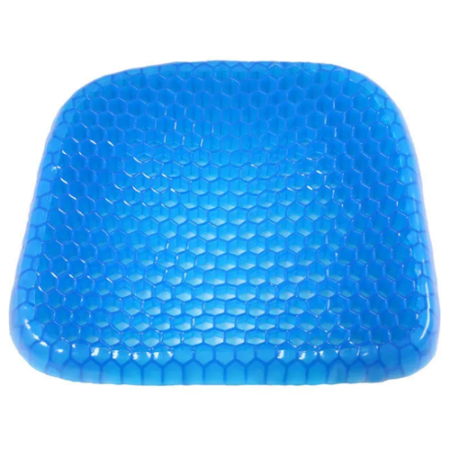 Подушка на стул Perselezo/ортопедическая подушка/подушка для сидения гелевая/синяя