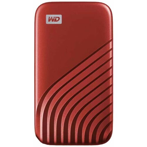 Внешний SSD WD 2TB My Passport SSD USB 3.2 Gen 2 - Red (WDBAGF0020BRD-WESN)