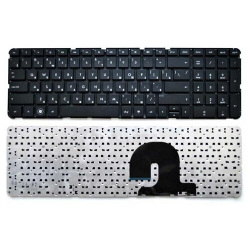 Клавиатура для ноутбука HP AELX9700010 черная c рамкой