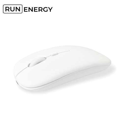 Мышь Run Energy беспроводная, бесшумная (белая)