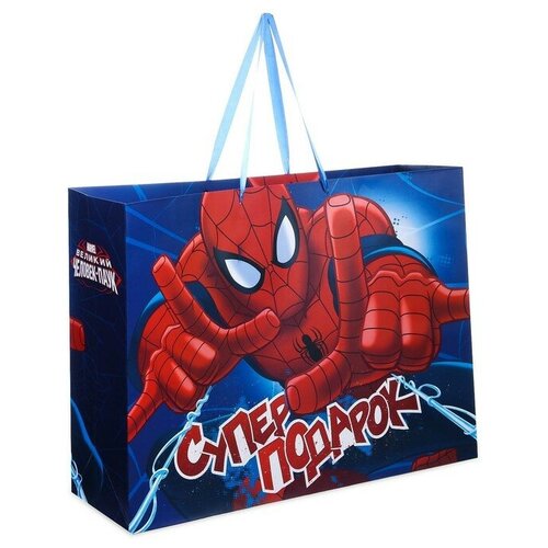 MARVEL Пакет ламинированный горизонтальный, 61 х 46 см "Супер подарок", Человек-паук