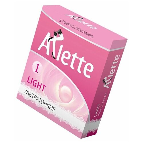 Ультратонкие презервативы Arlette Light - 3 шт, 2 упаковки