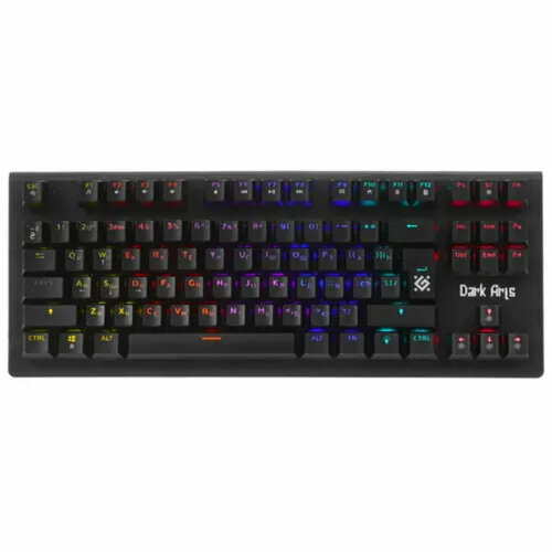 Клавиатура Defender Dark Arts GK-375 RU, Rainbow,87 клавиш