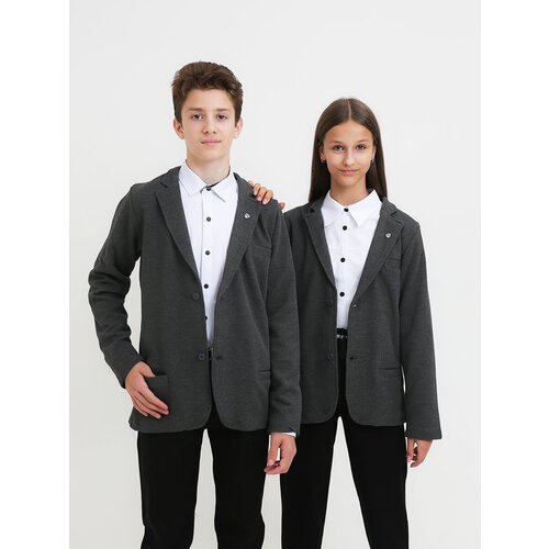  пиджак Formaschool, размер 152/12, серый