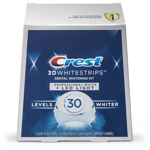 Crest 3D Whitestrips Professional White Plus LED Light – Отбеливающие полоски для зубов