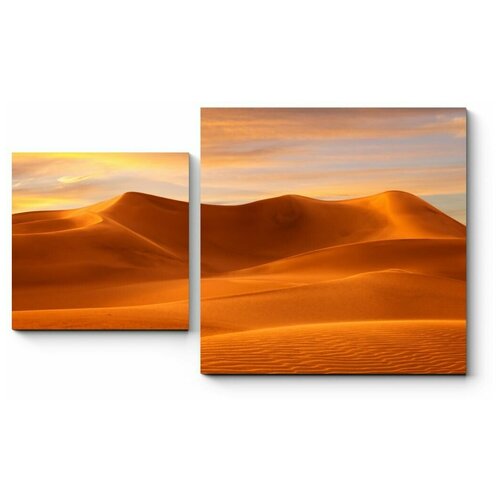 Модульная картина Золотая пустыня 130x78