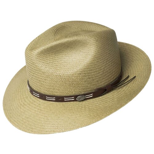 Шляпа Bailey, размер 61, зеленый, хаки