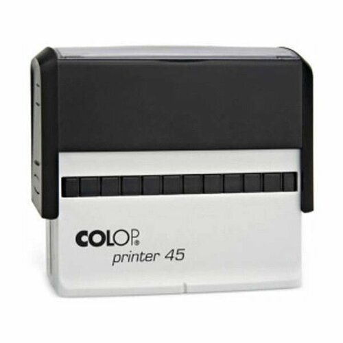 Colop Printer 45 Автоматическая оснастка для штампа (штамп 25 х 82 мм.), Чёрный