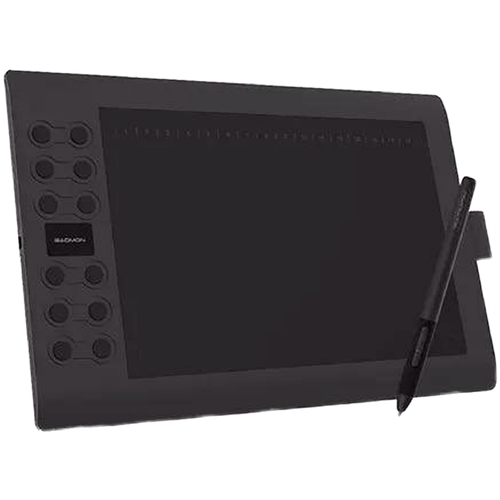 Набор для творчества - графический планшет для компьютера взрослым и детям GAOMON M106K PRO