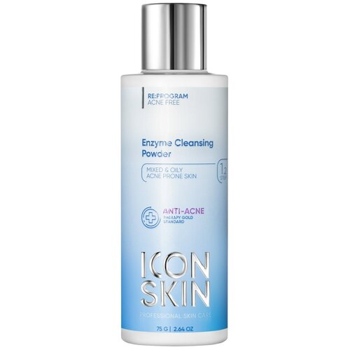 Icon Skin пудра-пилинг для умывания Re:Program Enzyme Cleansing Powder, 150 мл, 75 г