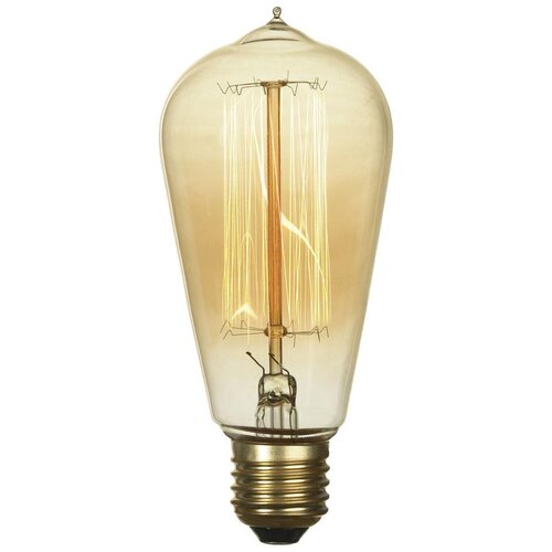 Лампа накаливания Lussole Edisson GF-E-764, E27, A60, 60 Вт, 3000 К