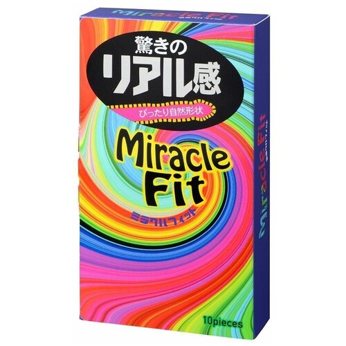 Презервативы Sagami Miracle Fit - 10 шт.