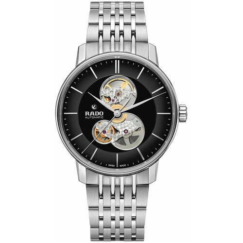 Наручные часы RADO Coupole Classic R22894153, черный, золотой