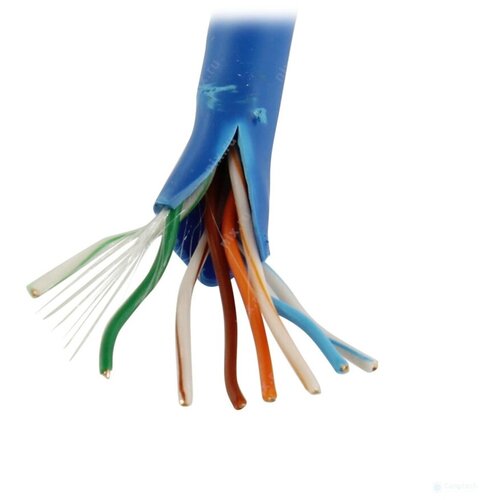 5bites Express US5525-305B(BL) Кабель UTP SOLID 5E 24AWG 100% COPPER PVC BLUE 305M