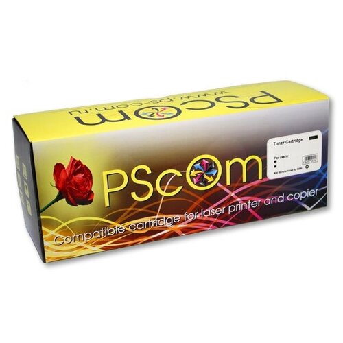 Картридж Ps-Com голубой (cyan) совместимый с Canon Cartridge 729 C, ресурс 1000 стр.