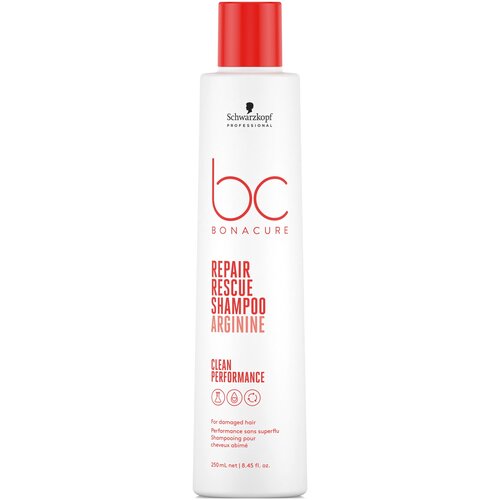 Шампунь BONACURE REPAIR RESCUE для восстановления волос SCHWARZKOPF PROFESSIONAL 250 мл