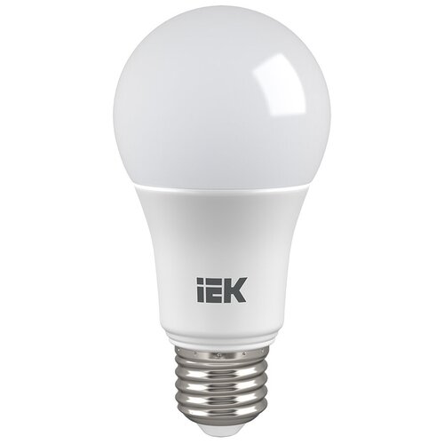 Лампа светодиодная IEK ECO A60 шар 9Вт 230В 3000К E27, 10 шт