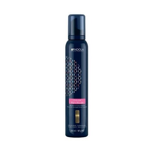 Indola Мусс Color Style Mousse, dark blonde, 200 мл