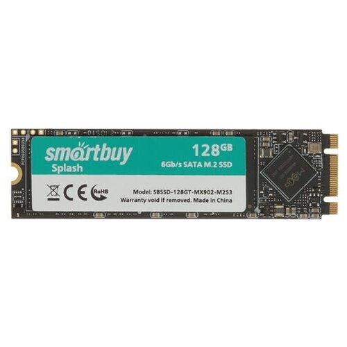 Твердотельный накопитель SmartBuy 128 ГБ SATA SBSSD-128GT-MX902-M2S3