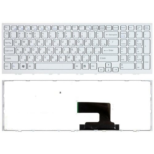 Клавиатура для ноутбука SONY VPCEH1M1R/B