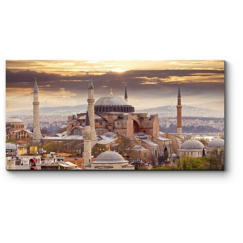 Модульная картина Собор Святой Софии в Стамбуле 200x100