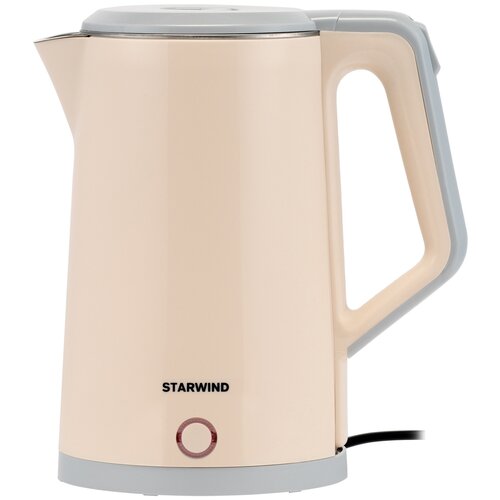 Чайник STARWIND SKS2062, бежевый/серый