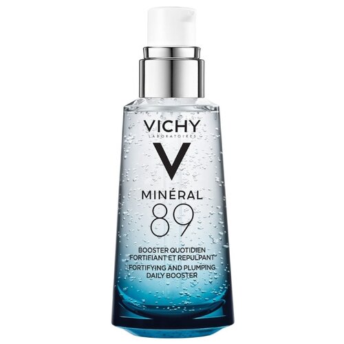 Гель-сыворотка ежедневный Vichy Mineral 89 для кожи, подверженной агрессивным внешним воздействиям, 50 мл