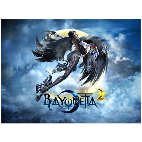 Плакат, постер на бумаге Bayonetta, Байонетта, . Размер 21 х 30 см