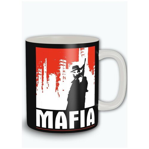 Кружка белая настолки мафия mafia - 4021