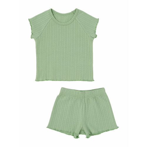 Пижама  Oldos, размер 158-80-63, зеленый