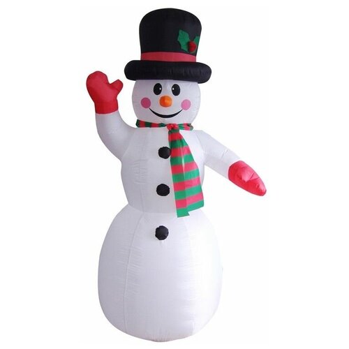 Надувная фигура снеговик-франт (с подсветкой), 2.4 м, Peha Magic IF-10250