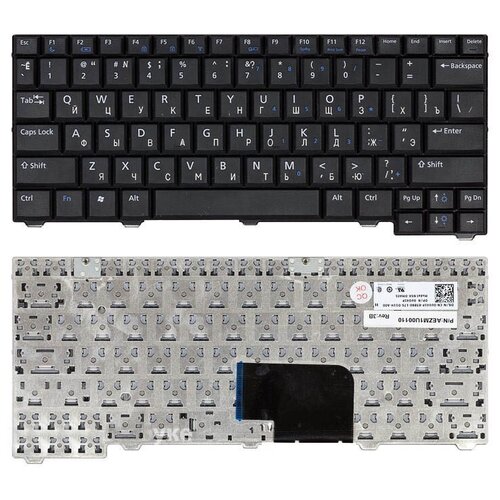 Клавиатура для ноутбука Dell AEZM1U00110 русская, черная