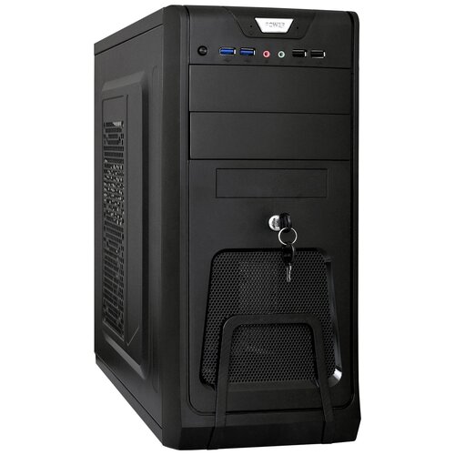 Компьютерный корпус ExeGate CP-603UB 500 Вт, черный