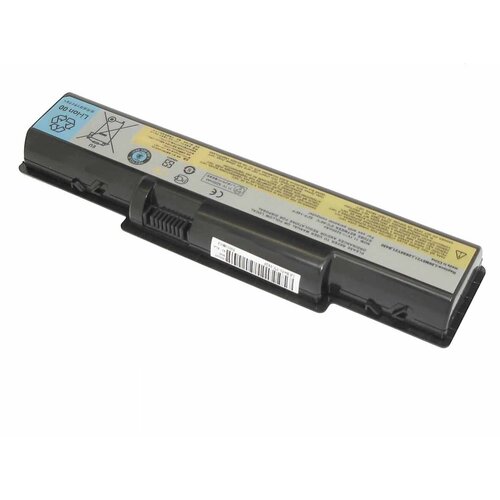 Аккумулятор (АКБ, аккумуляторная батарея) L09M6Y21 для ноутбука Lenovo B450, 11.1В, 5200мАч, черный