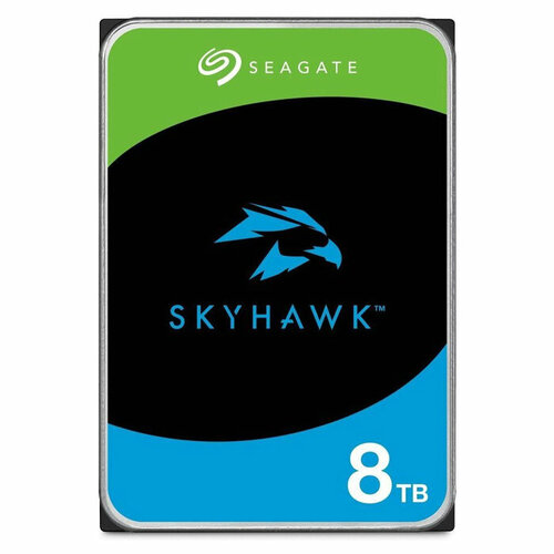 Жесткий диск 3.5" 8Tb Seagate SkyHawk ST8000VX010, 7200rpm 256Mb SATA3