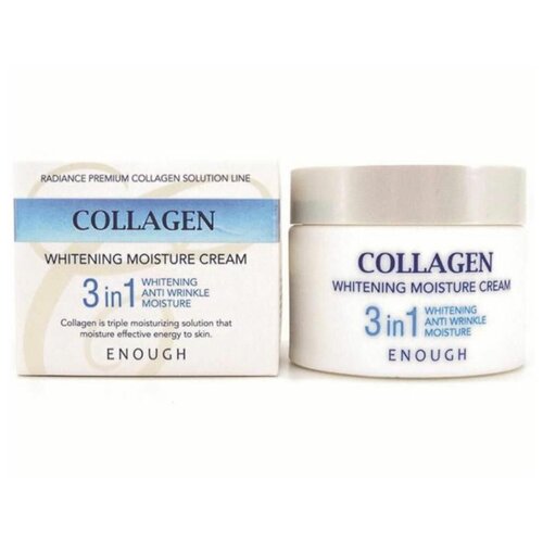 ENOUGH Увлажняющий крем с коллагеном, осветляющий Collagen Whitening Moisture Cream 50ml